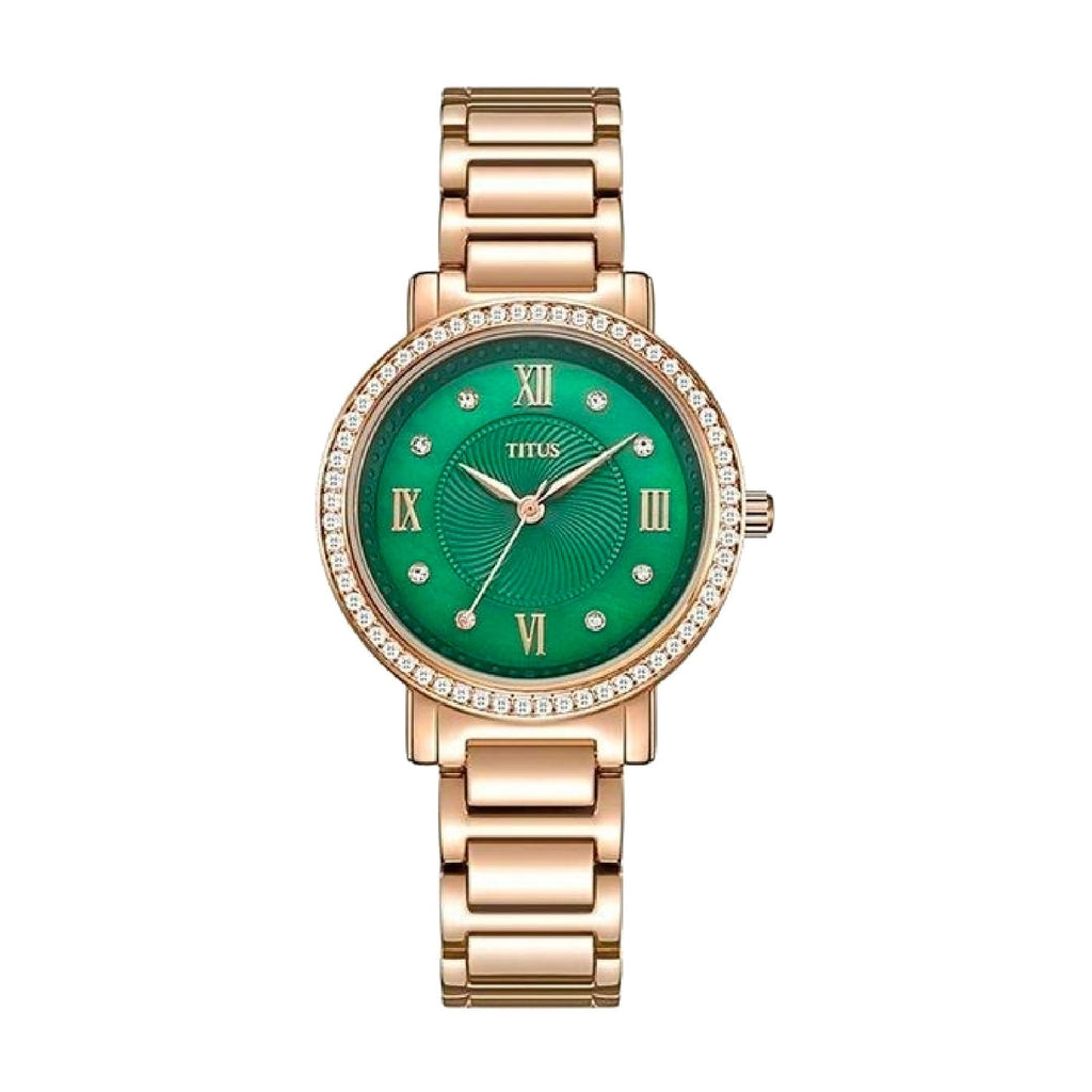 CHANDELIER 3 HANDS QUARTZ STAINLESS STEEL WOMEN WATCH| SOLVIL ET TITUS